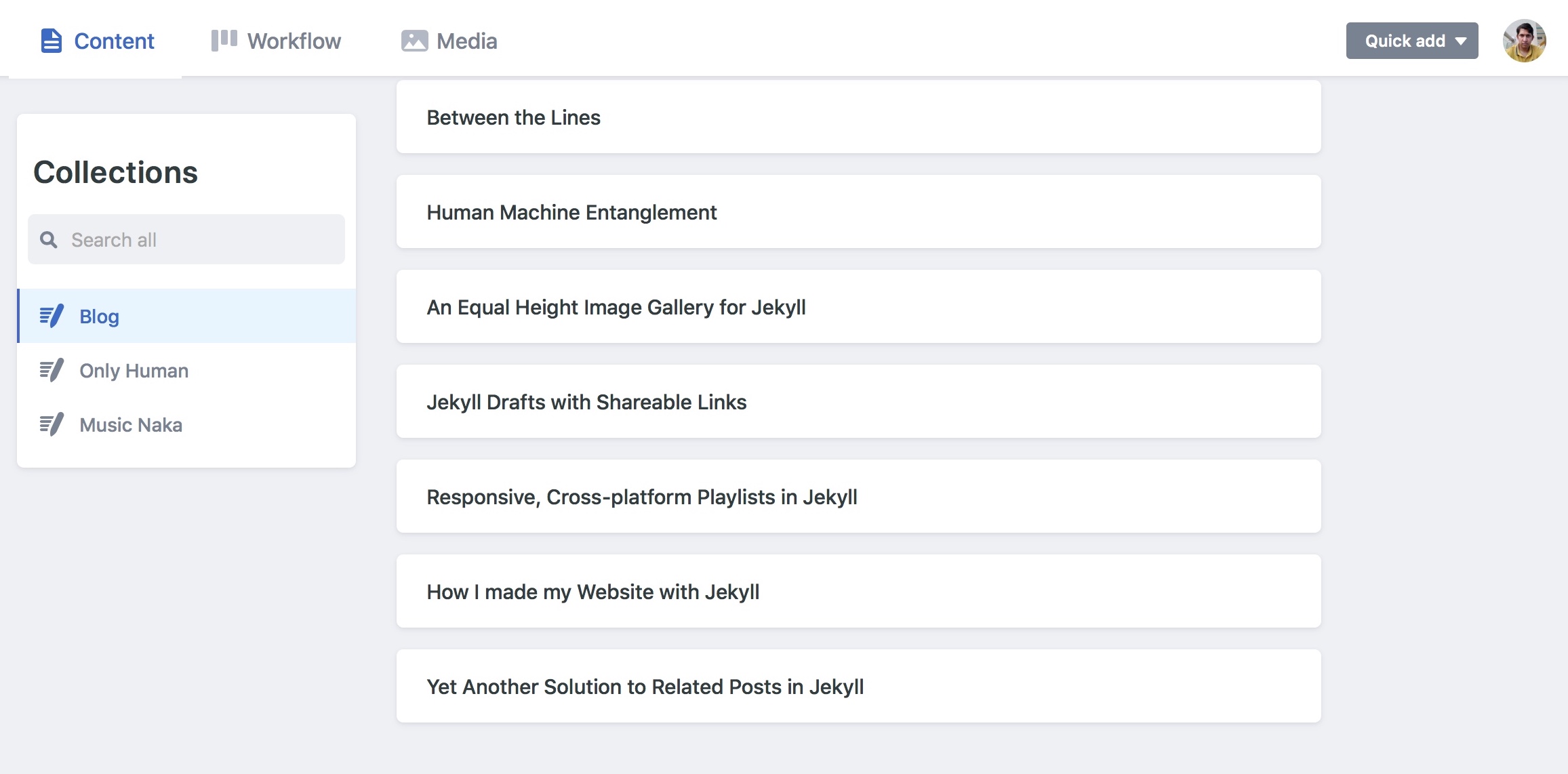 How I Added Netlify Cms To My Website Aravind Iyers Blog 1084